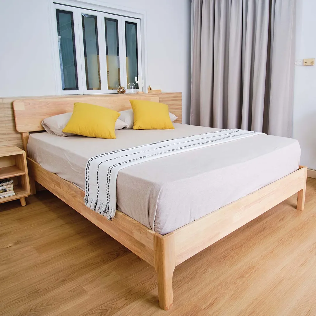 เตียง Minimal - YKS Home - YKS HOME เฟอร์นิเจอร์ไม้จริง สไตล์มินิมอล