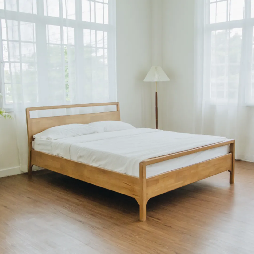 เตียง Baleen - YKS Home - YKS HOME เฟอร์นิเจอร์ไม้จริง สไตล์มินิมอล